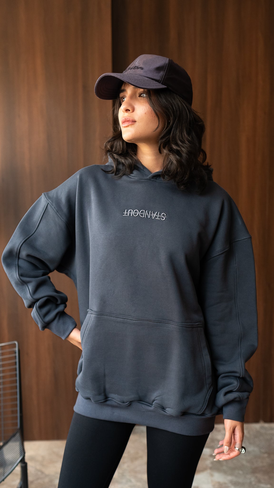 The Back Statement Hoodie - Dark Grey – Lail